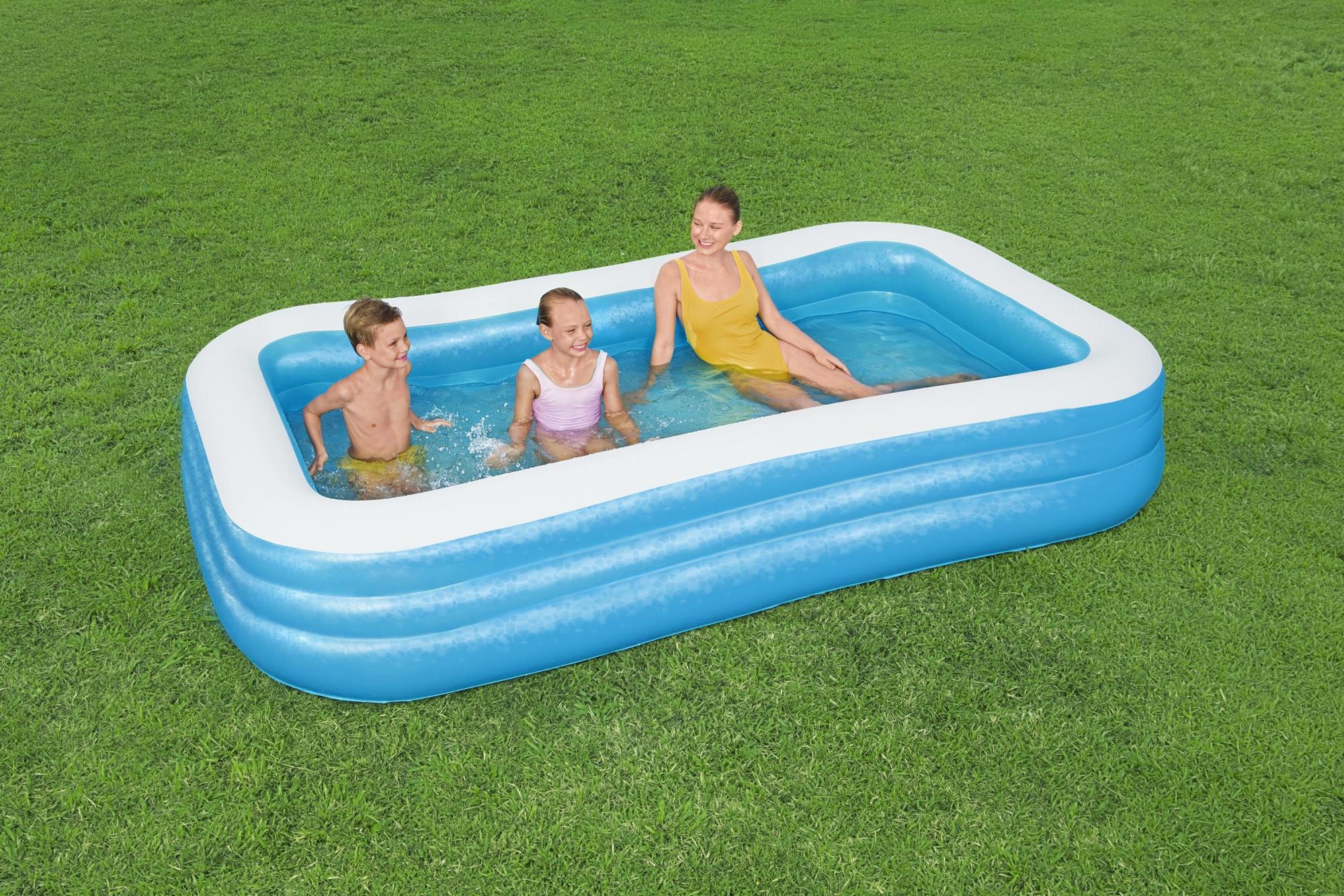 Piscina gonfiabile rettangolare - 3 anelli | Bestway Italia