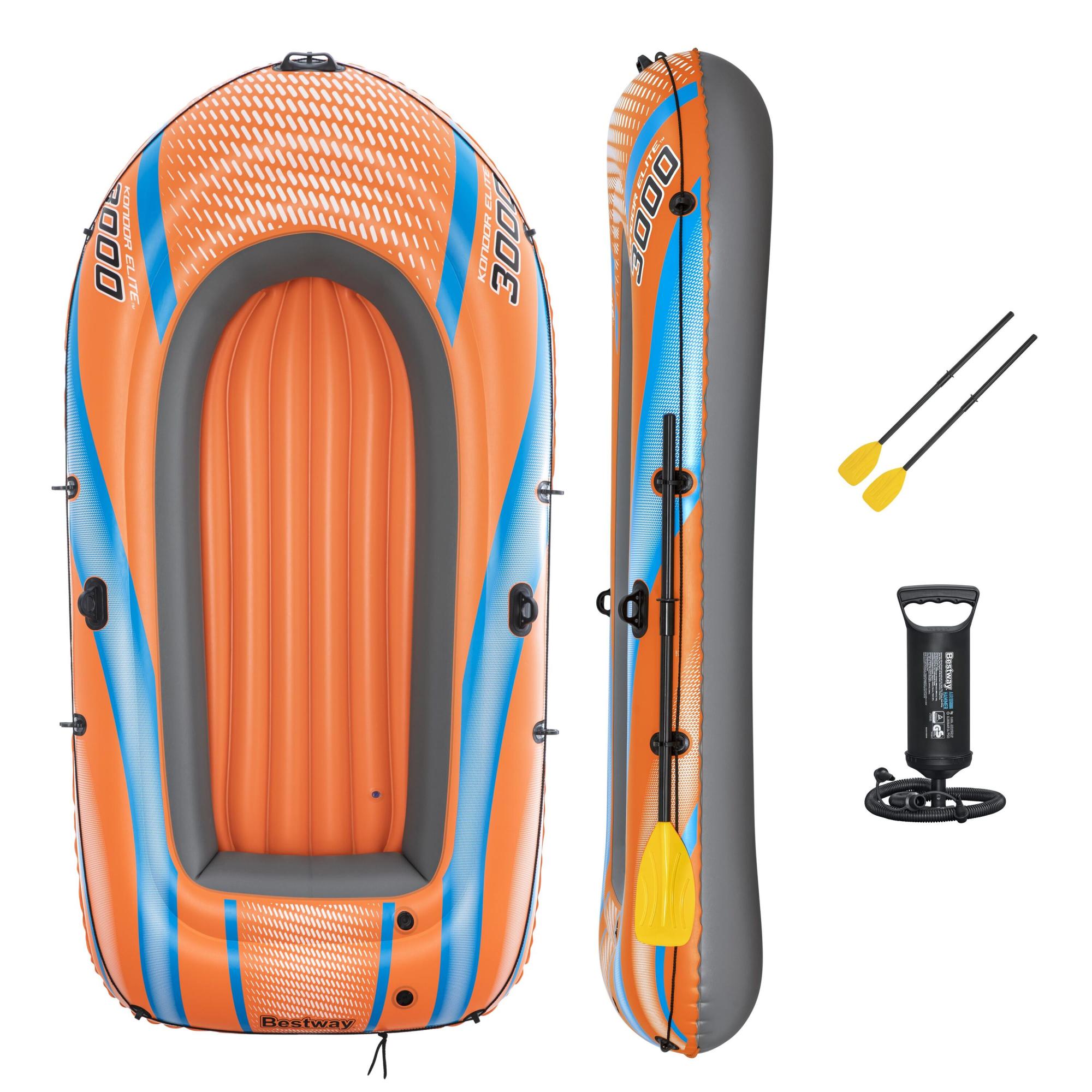 Bestway Kondor Elite 3000 Opblaasbaar Vlot Set 2,46 m x 1,22 m SUP en ...
